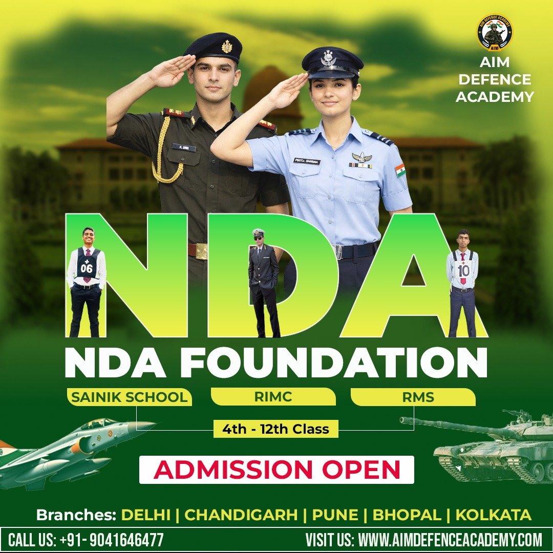 Top NDA Coaching in Howrah - AIM Defence Academy